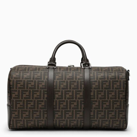 Fendi | Bags | Fendi Ff Fabric Duffle Bag Brown | Poshmark